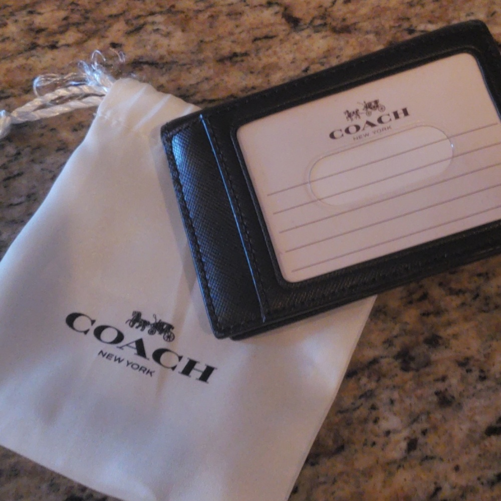 Coach Card Holder - Gem